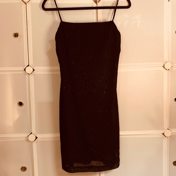 City Triangles | Dresses | Sexyformal Black Dress With Silver Gemstones | Poshmark